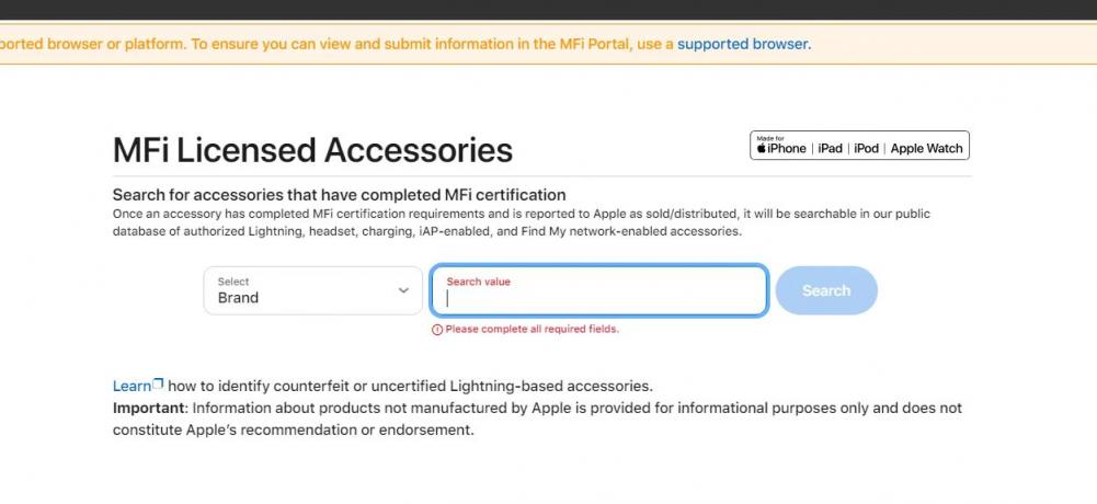 关于如何申请和注册苹果mfi认证？应该如何申请和注册以后能在这个mfi官网上输入品牌后能搜索到我们的品牌 据目前所知 只要能在mfi官网上搜索 ...